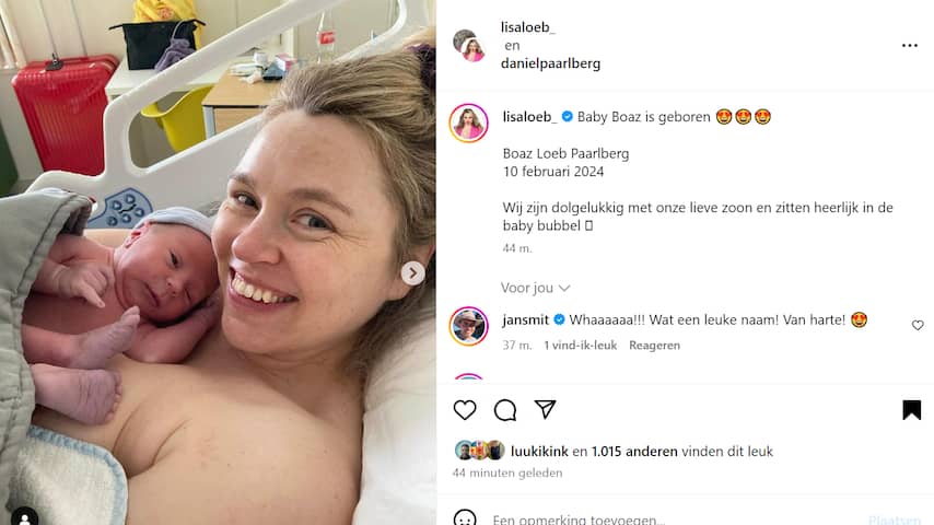 Lisa Loeb is bevallen van haar eerste kind | Achterklap | NU.nl