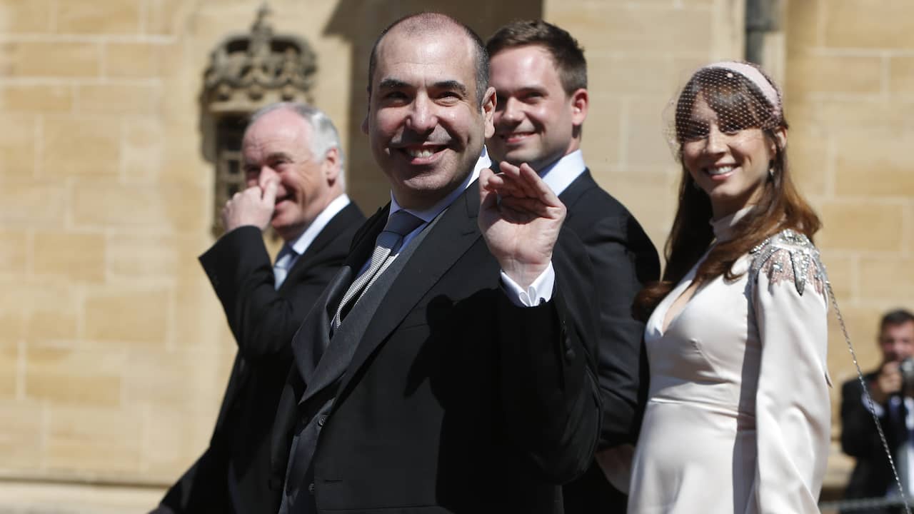 Suits-acteur Rick Hoffman verdedigt 'rare gezicht' tijdens koninklijk ...