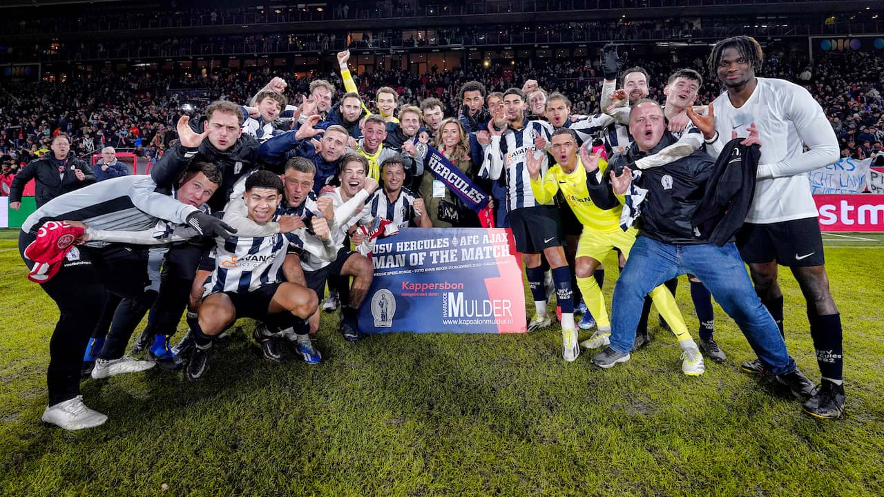 Hercules gaat voor nieuwe bekerstunt: 'Maar Cambuur is beter dan Ajax' | NU+ Voetbal | NU.nl