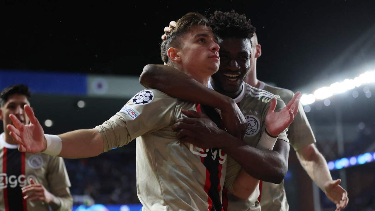 Bekijk hier de samenvatting van Rangers FC-Ajax (1-3) | NU.nl