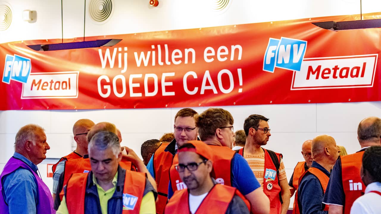 Metaal- en techniekmedewerkers staken twee dagen voor een betere cao ...