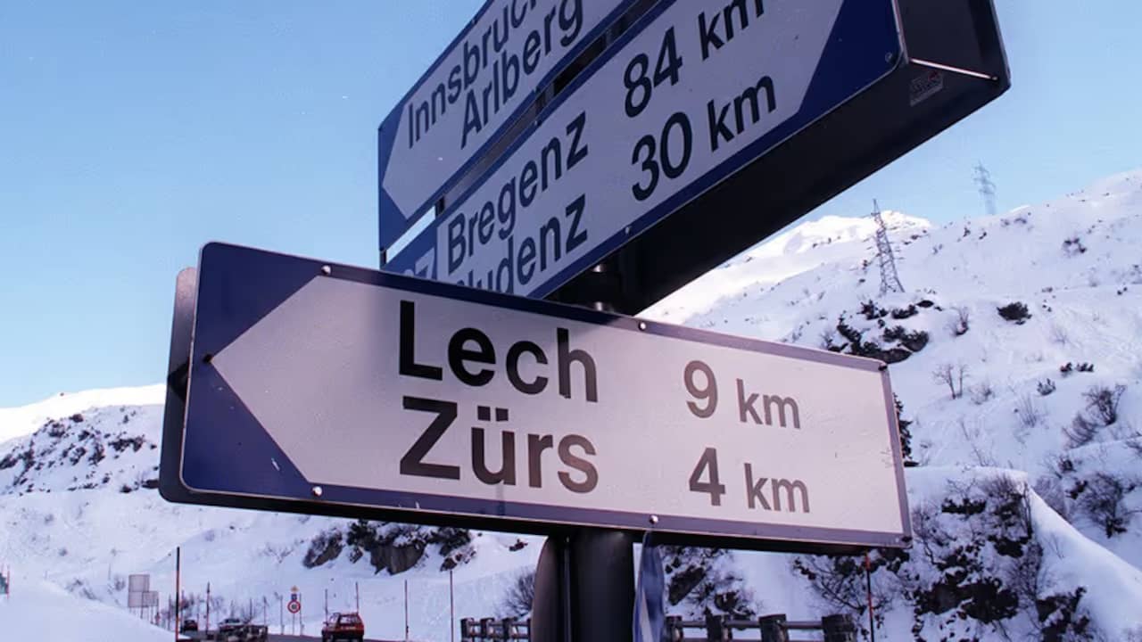 Populaire skigebieden Lech en Zürs in Oostenrijk onbereikbaar door ...
