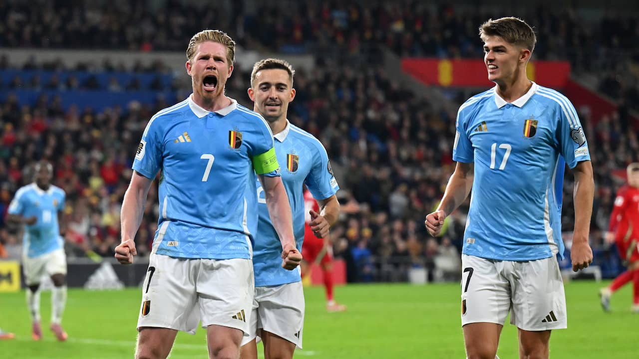 België komt achterstand tegen Wales te boven en zet grote stap naar WK ...
