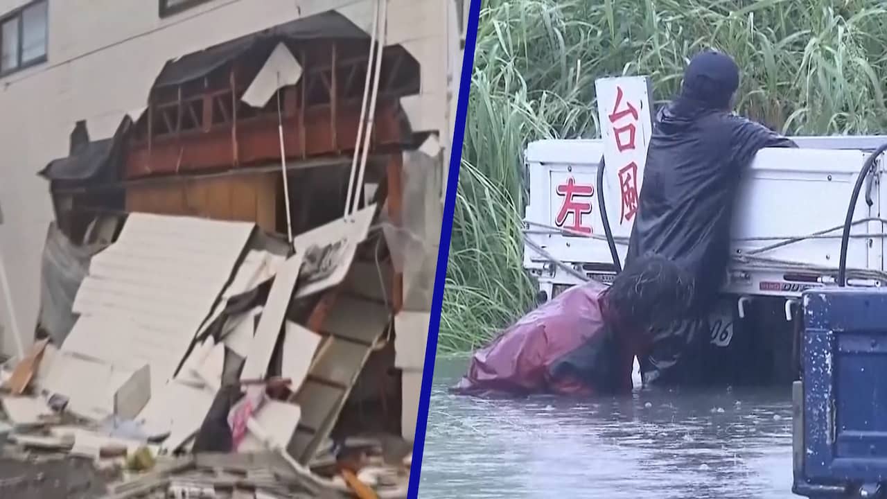 Tyfoon Shanshan baant zich weg door Zuid-Japan: doden, schade en ...