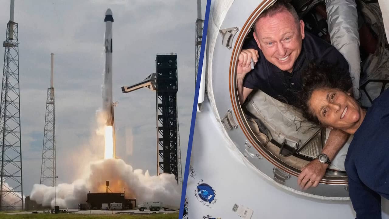 SpaceX lanceert raket die gestrande astronauten moet redden | NU.nl