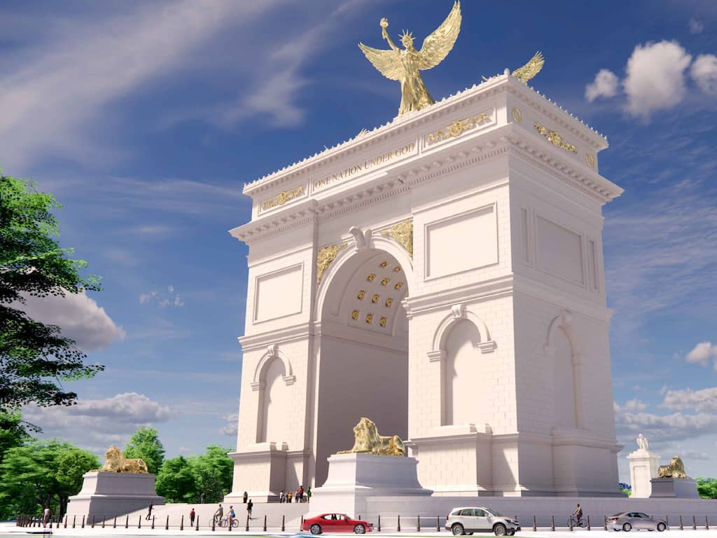 Trump drukt met drie grote bouwprojecten zijn stempel op Washington ...