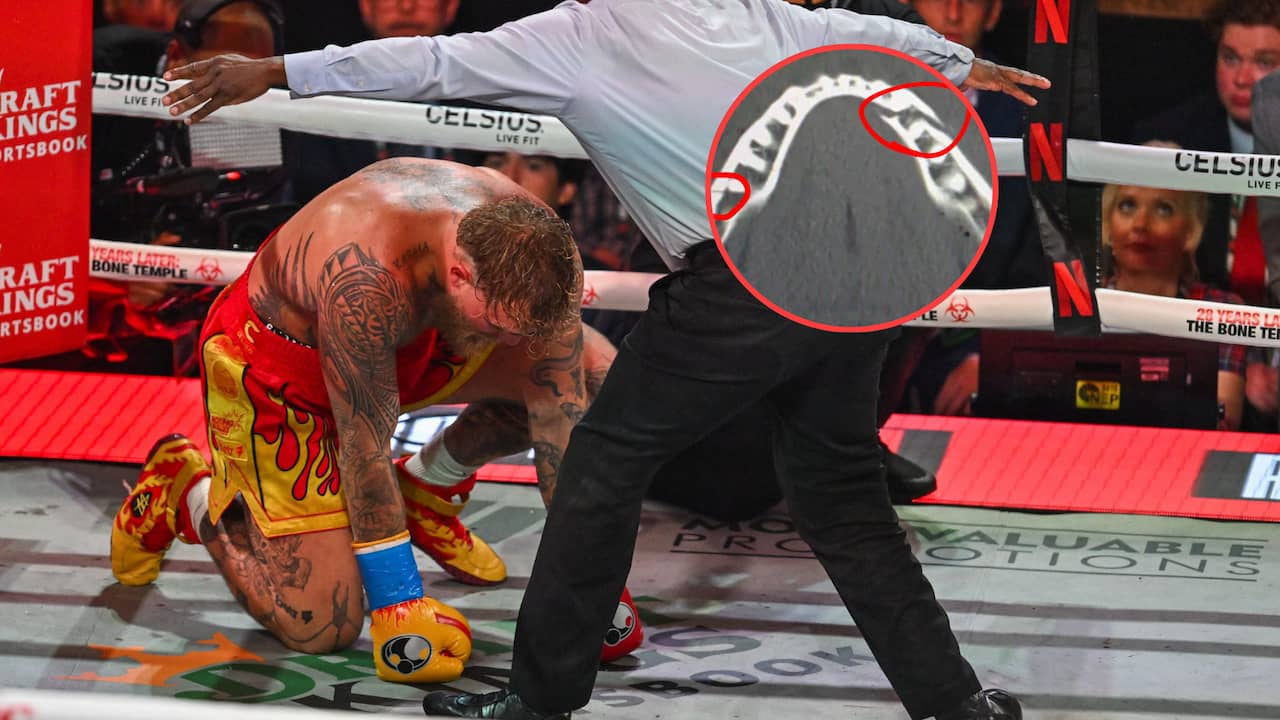 Jake Paul kansloos tegen Anthony Joshua: 'Mijn kaak is zeker weten ...