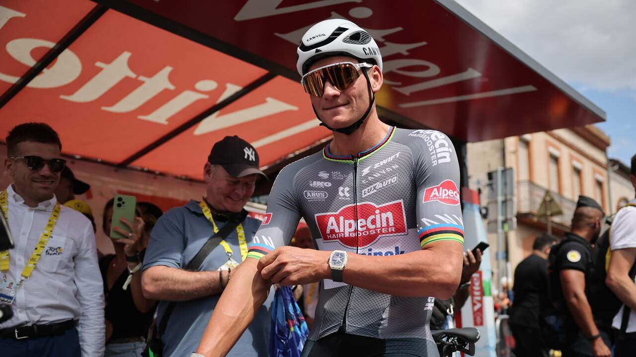 Van der Poel heeft last van verkoudheid en bijensteek: 'Naast mijn oog ...