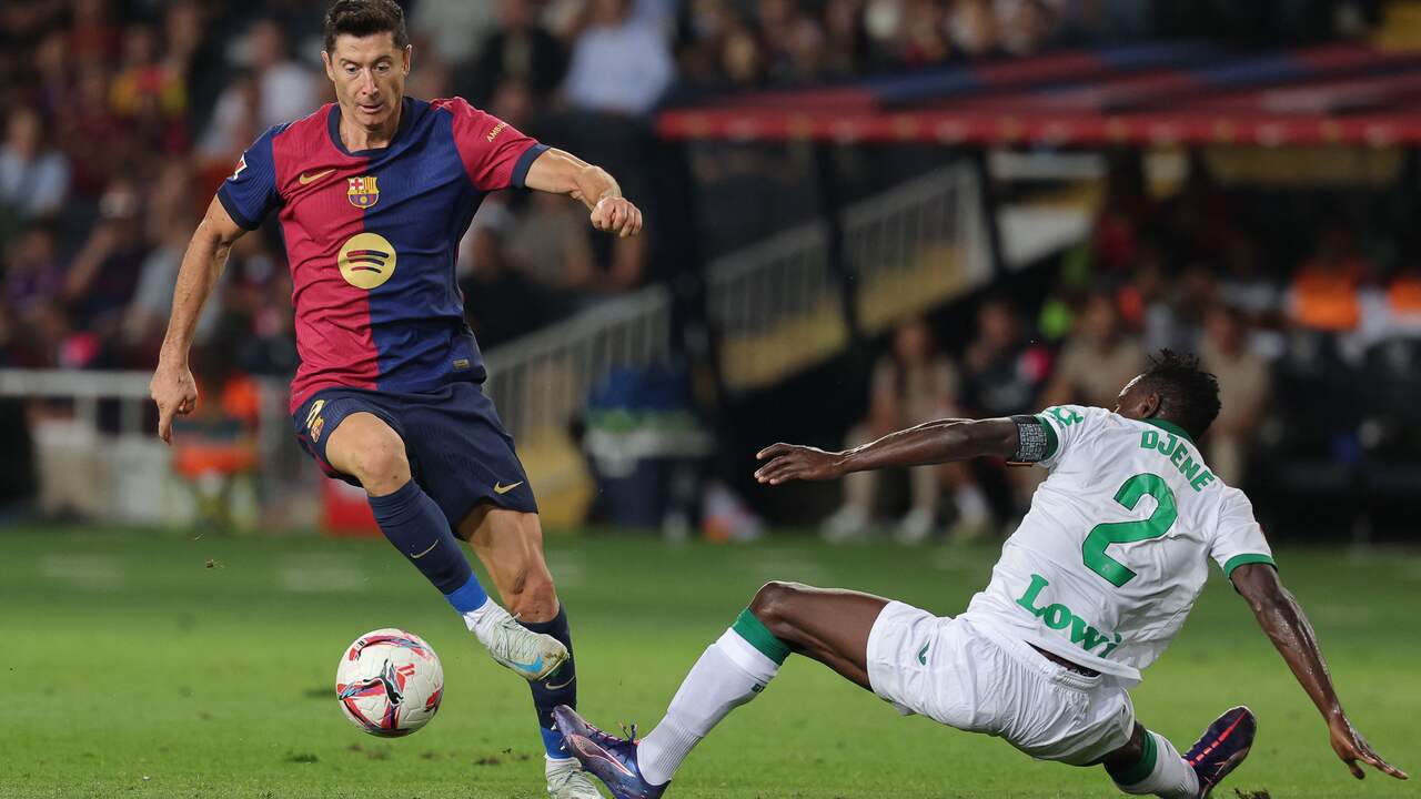 Samenvatting: Barcelona wint ook tegen Getafe in La Liga (1-0) | NU.nl