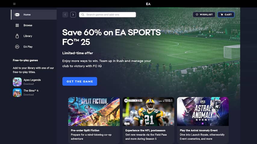 EA stopt in april met Origin-launcher, verwijst gebruikers naar EA ...