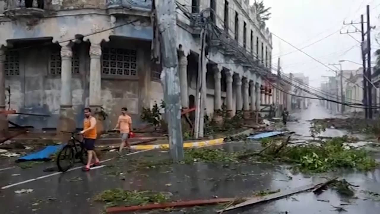 Cuba zwaar getroffen door orkaan Ian | NU.nl