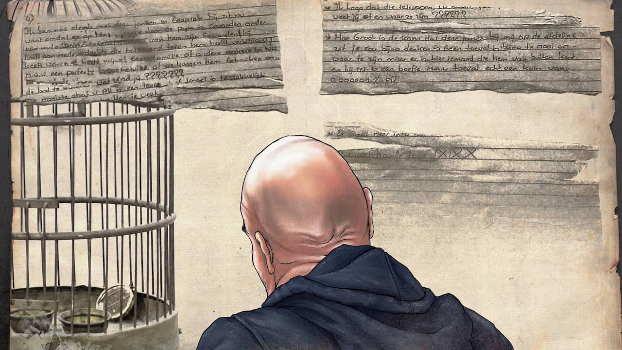 Hoe vogelkooi in cel van 'Piet Costa' kijkje biedt in hoofd ...