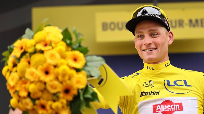 Van der Poel wint eindelijk weer in Tour: 'Organisatie begreep boodschap' | Tour de France | NU.nl